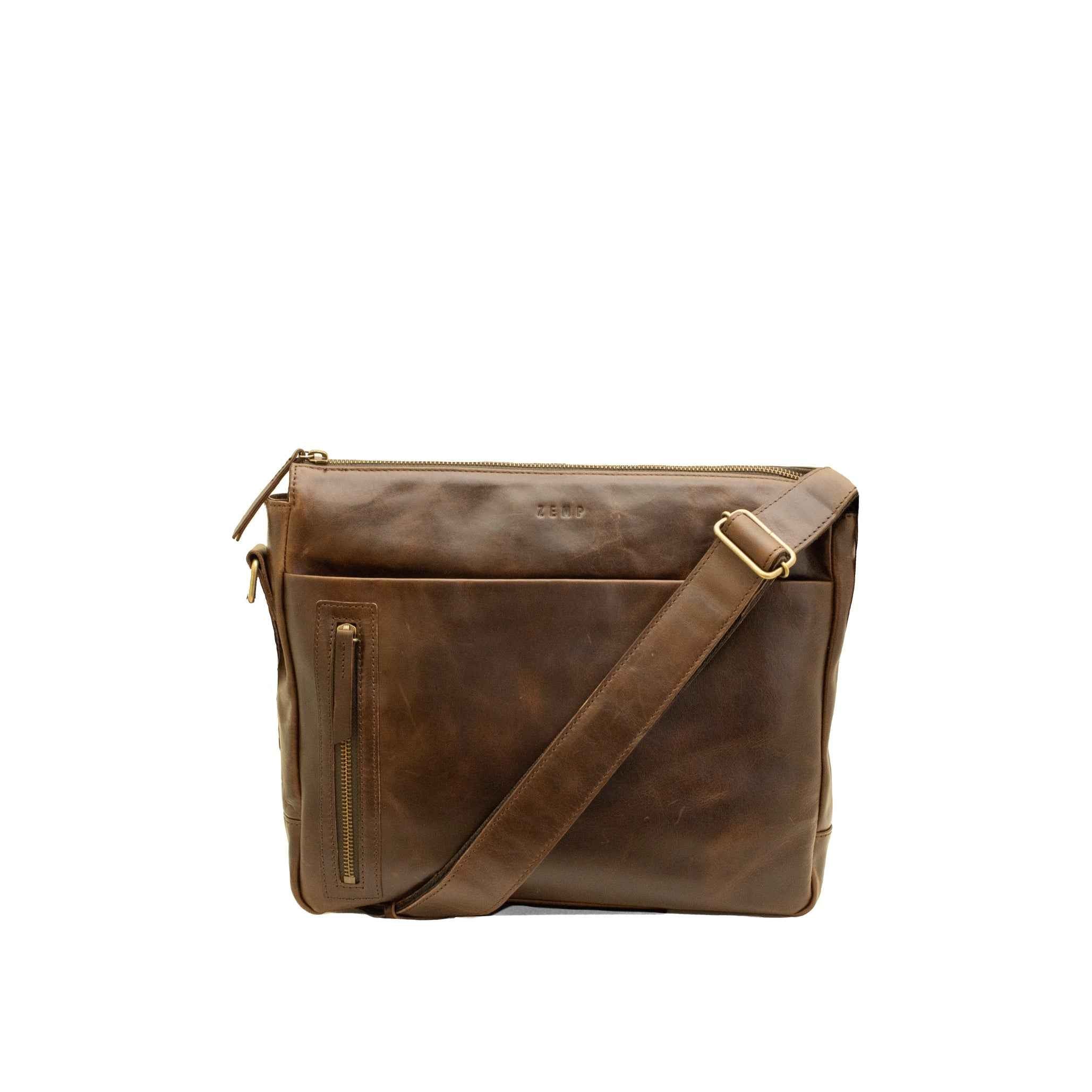 Crossbody Bags for Men | Leather Bags | ZEMP Leathers